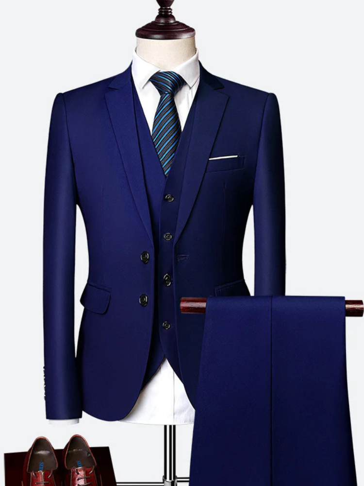 Dominic | Men’s Suit | 3-Piece Classic Formal Set